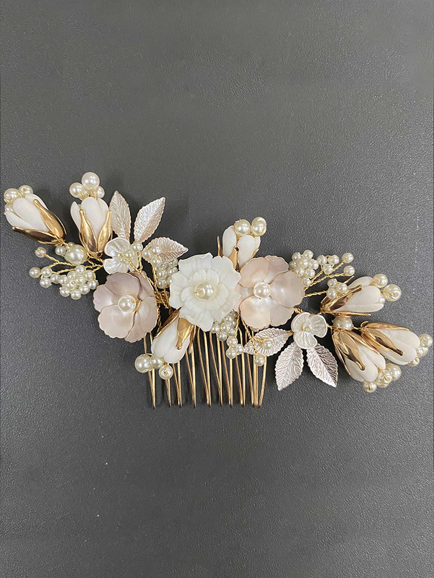 Pearl Country Style Hair Comb – BABARONI