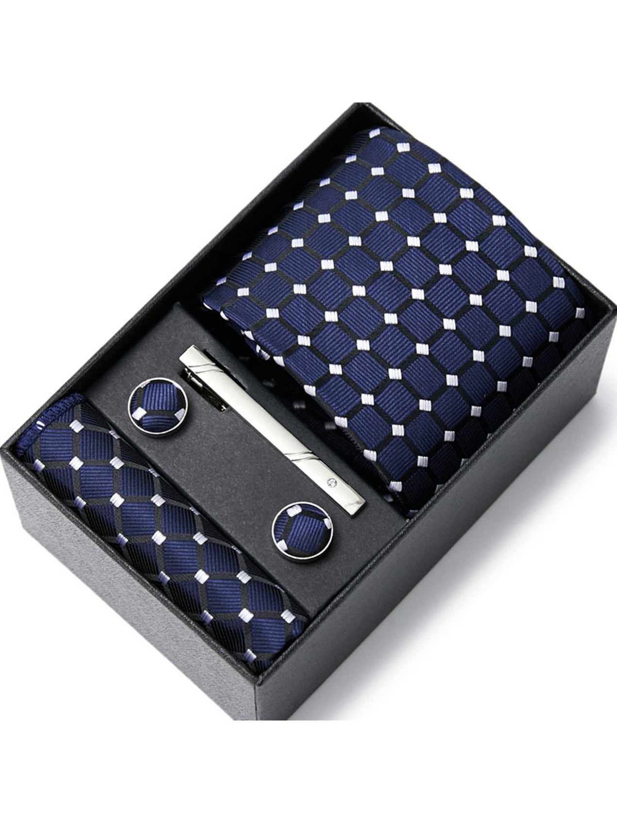 6 Piece Tie Pocket Square Set – BABARONI