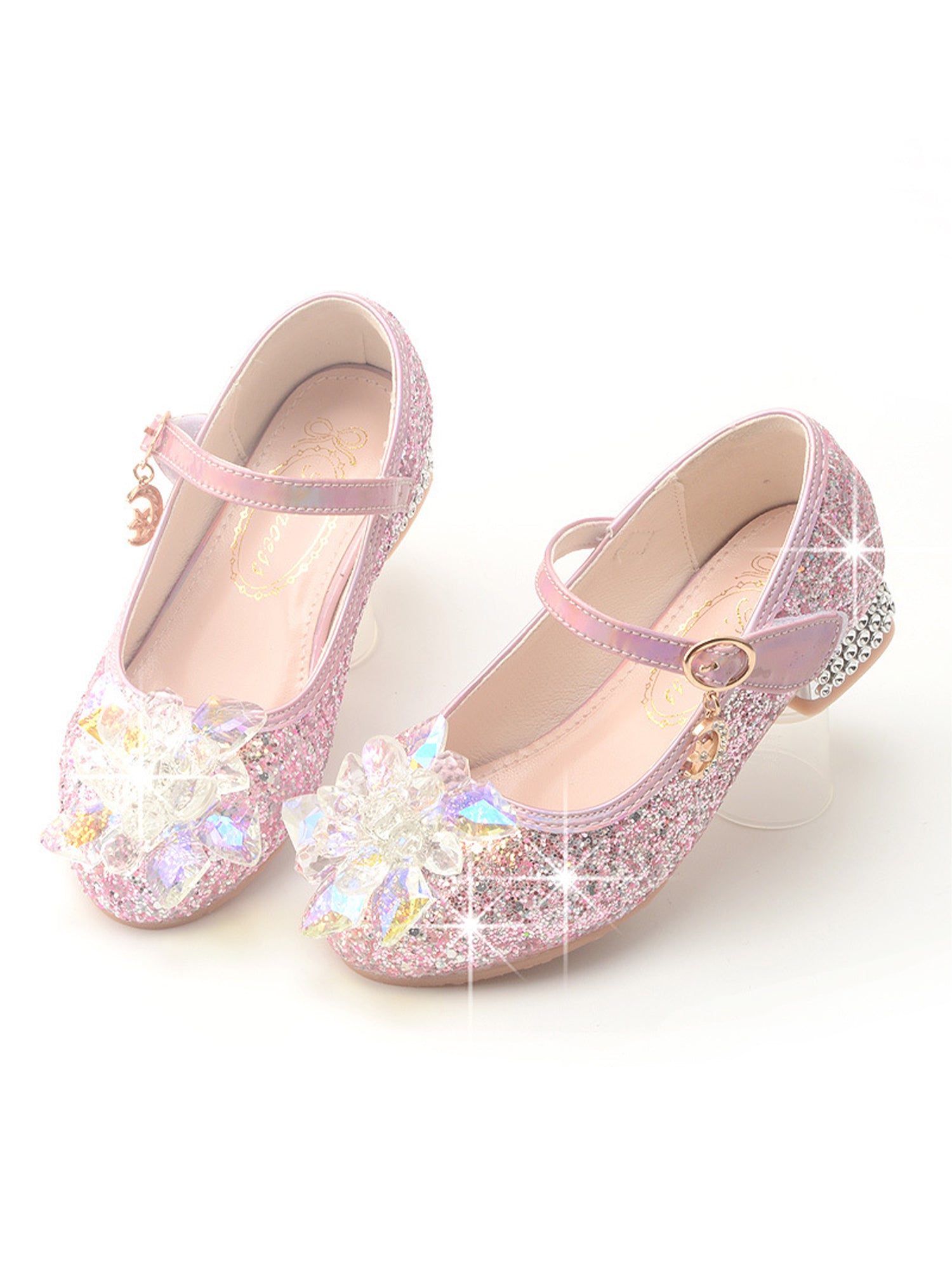 Crystal Princess Sequin Shoes – BABARONI