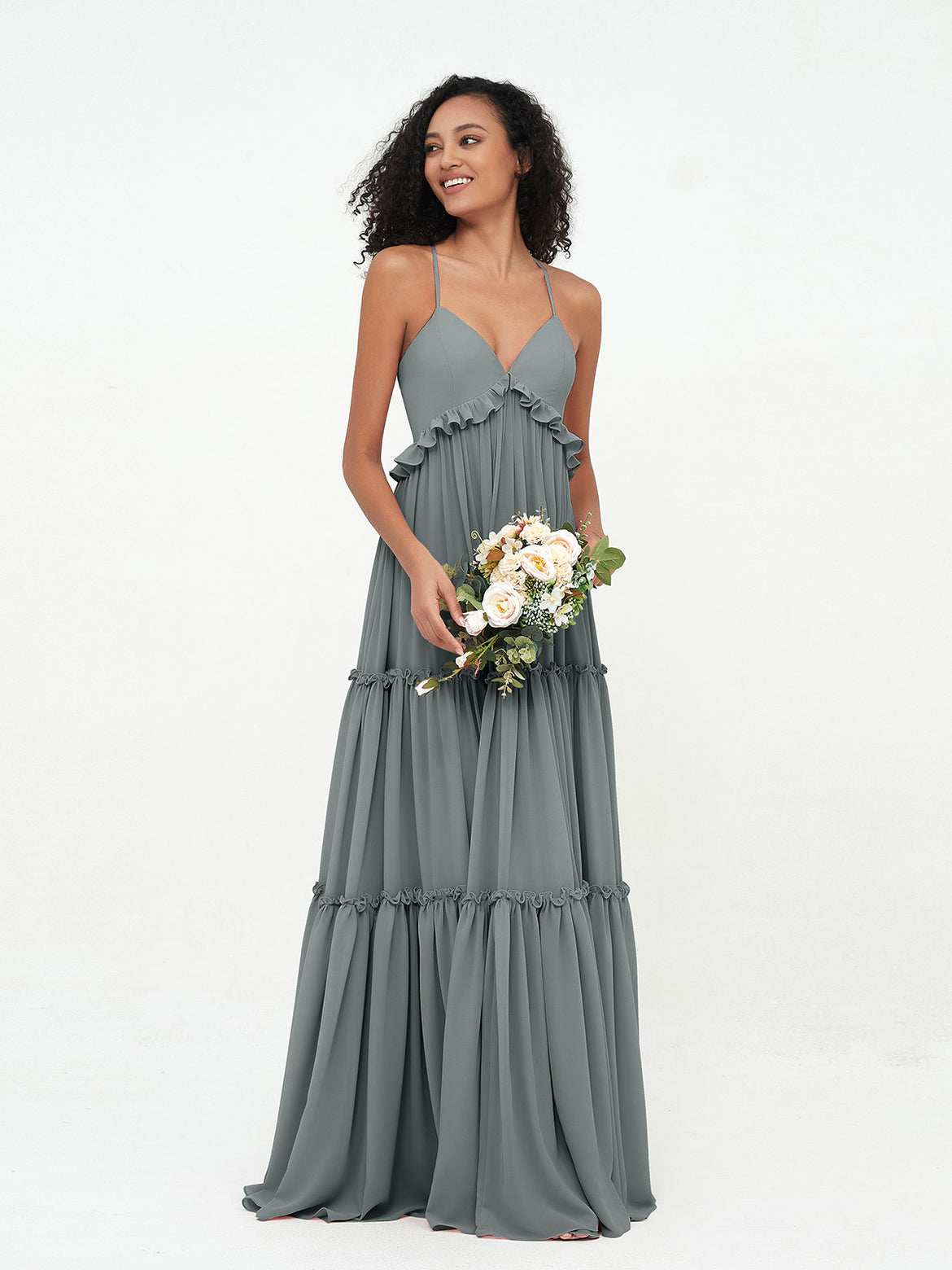 Steel Grey Bridesmaid Dresses - Modern Chic Styles & Best Prices – BABARONI