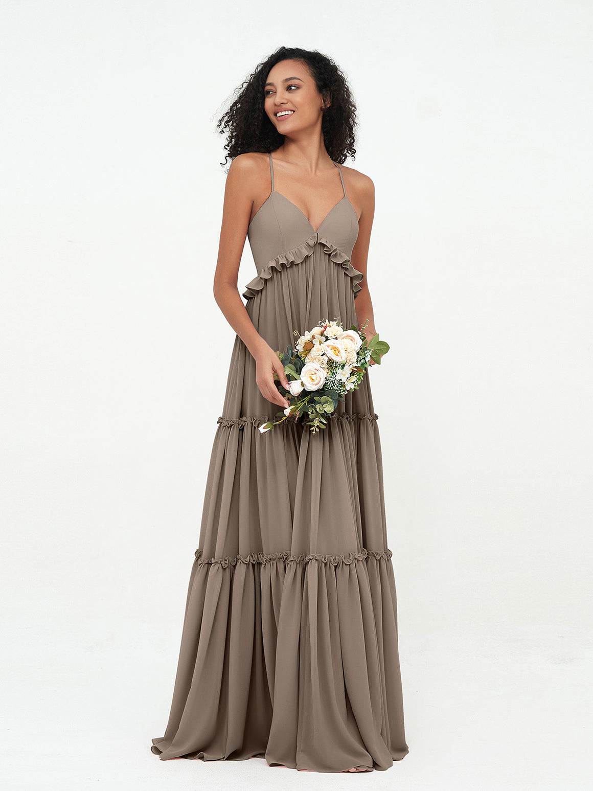 Taupe Bridesmaid Dresses - For Every Season & Free Custom Size – BABARONI